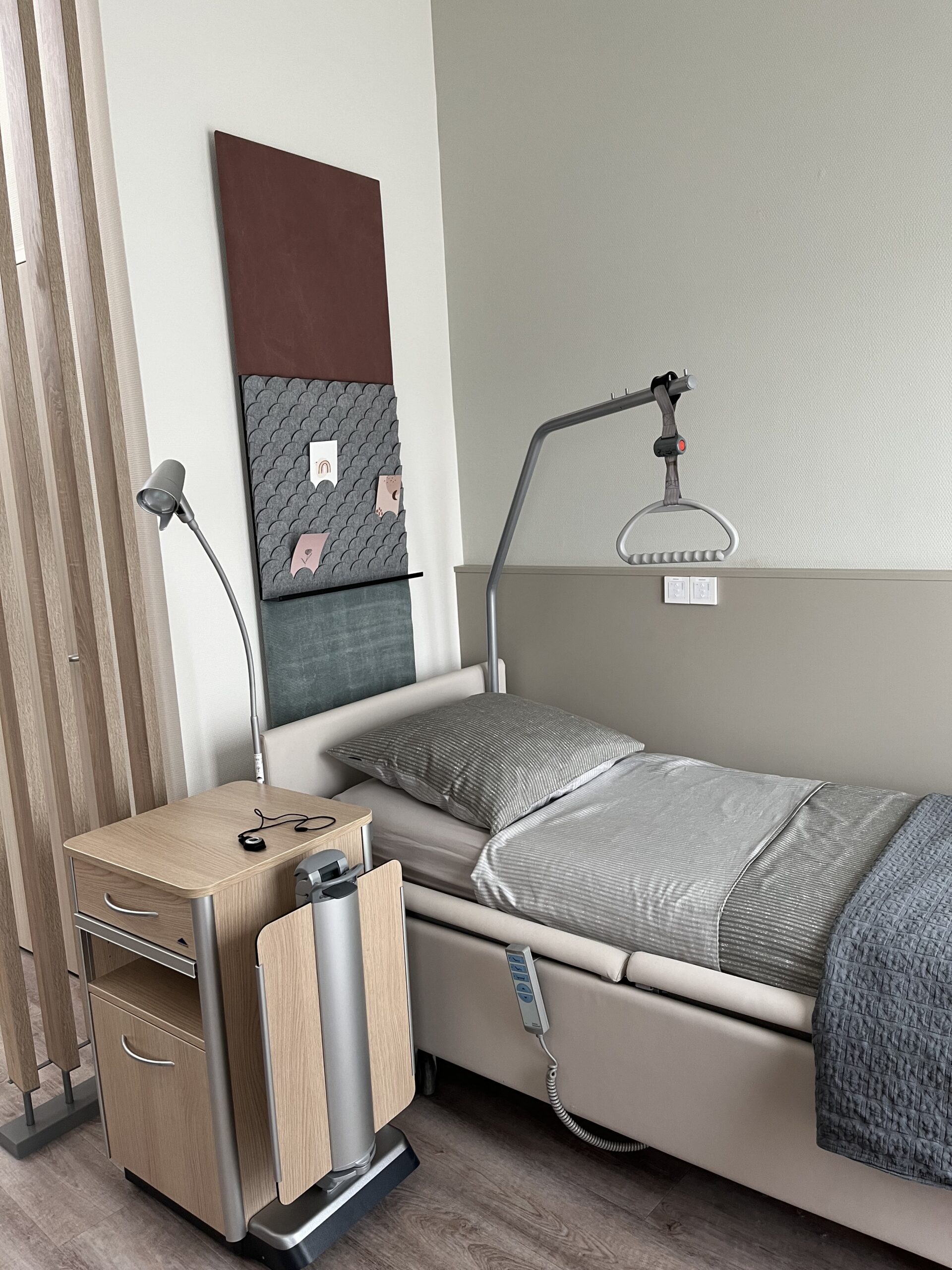 Nieuwe matrassen; mogelijk gemaakt door Stichting Roparun - Hospice Dôme